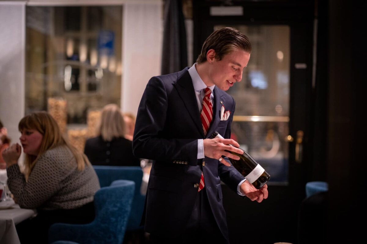Pieter Béatse (Stadt van Luijck) sommelier van het jaar - Truineer