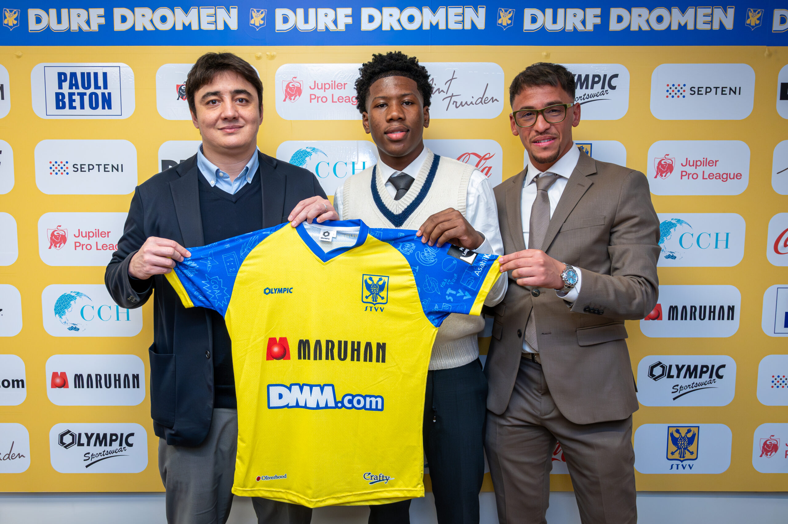 Profcontract voor Jay-David Mbalanda - Truineer