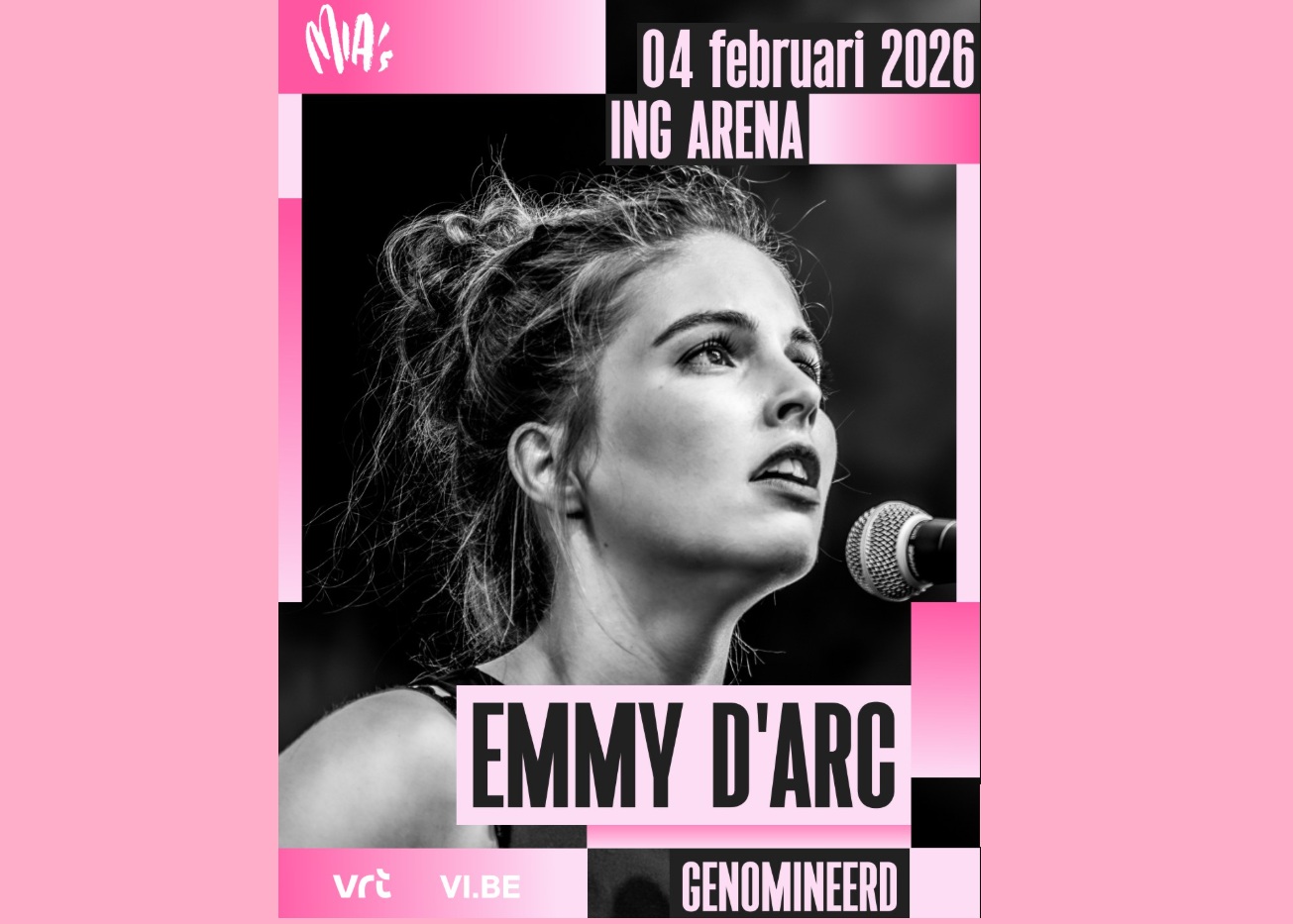 Emmy D'Arc genomineerd voor de MIA's 'doorbraak' - Truineer
